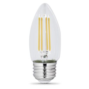 feit electric bpetc40927cafil/2/rp 40w eq led light bulb e26, 2 bulbs