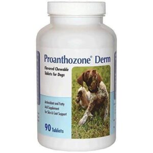 proanthozone derm chewable tablets for dogs (90 count)