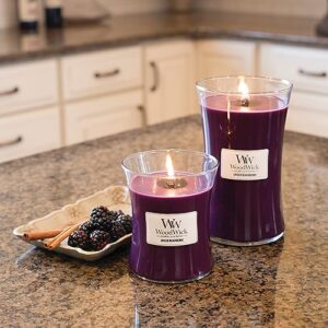 Woodwick Candle Medium Spiced BlackBerry 92078E