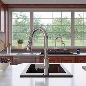 ALFI brand AB1720DI-C Kitchen Sink, Chocolate