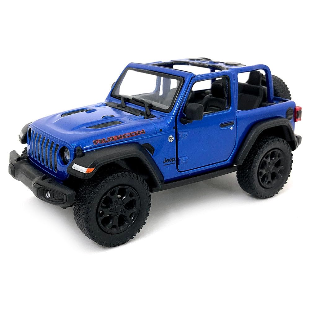 KINSMART 2018 Jeep Wrangler 1:34 Scale Die Cast Model 4 Set