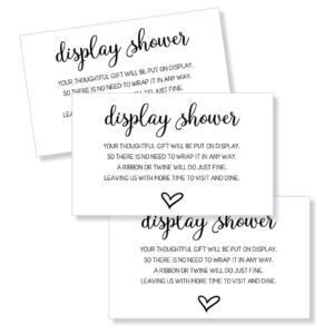 All Ewired Up 50 Display Shower Insert Cards, Display Shower Card, Display Shower Tags, Display Shower Invitation, Bridal Shower Insert, Baby Shower Display Cards (50-Cards)