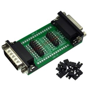 CZH-Labs Combo Package D'sub DB9 DB15 DB25 DB37 Diagnostic Test Breakout Boards.