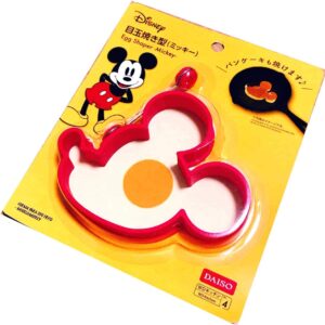 mickey mouse head shaped egg shaper egg mold