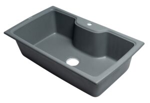 alfi brand ab3520di-t kitchen sink, titanium