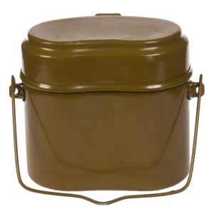 Books.And.More Original Soviet Russian Army Soldier Mess & Griddle Kit Canteen Pot Army Soldier Lunch Box