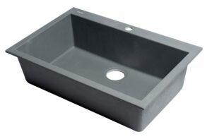 alfi brand ab3020di-t kitchen sink, titanium