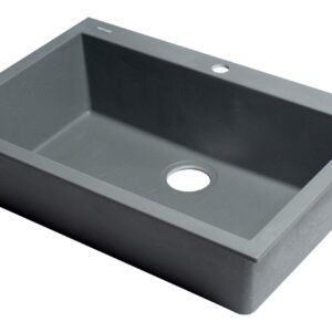 ALFI brand AB3020DI-T Kitchen Sink, Titanium