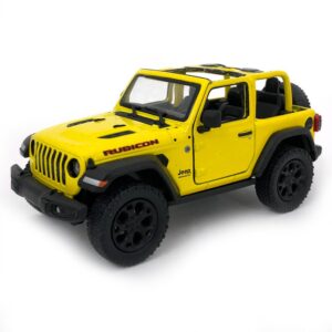 KINSMART 2018 Jeep Wrangler 1:34 Scale Die Cast Model 4 Set