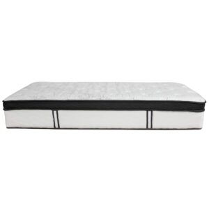 EMMA + OLIVER Astor 12 Inch CertiPUR-US Certified Memory Foam Pocket Spring Mattress, Twin Mattress in a Box