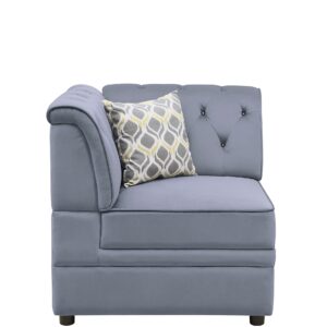 ACME Sofa, Gray Velvet