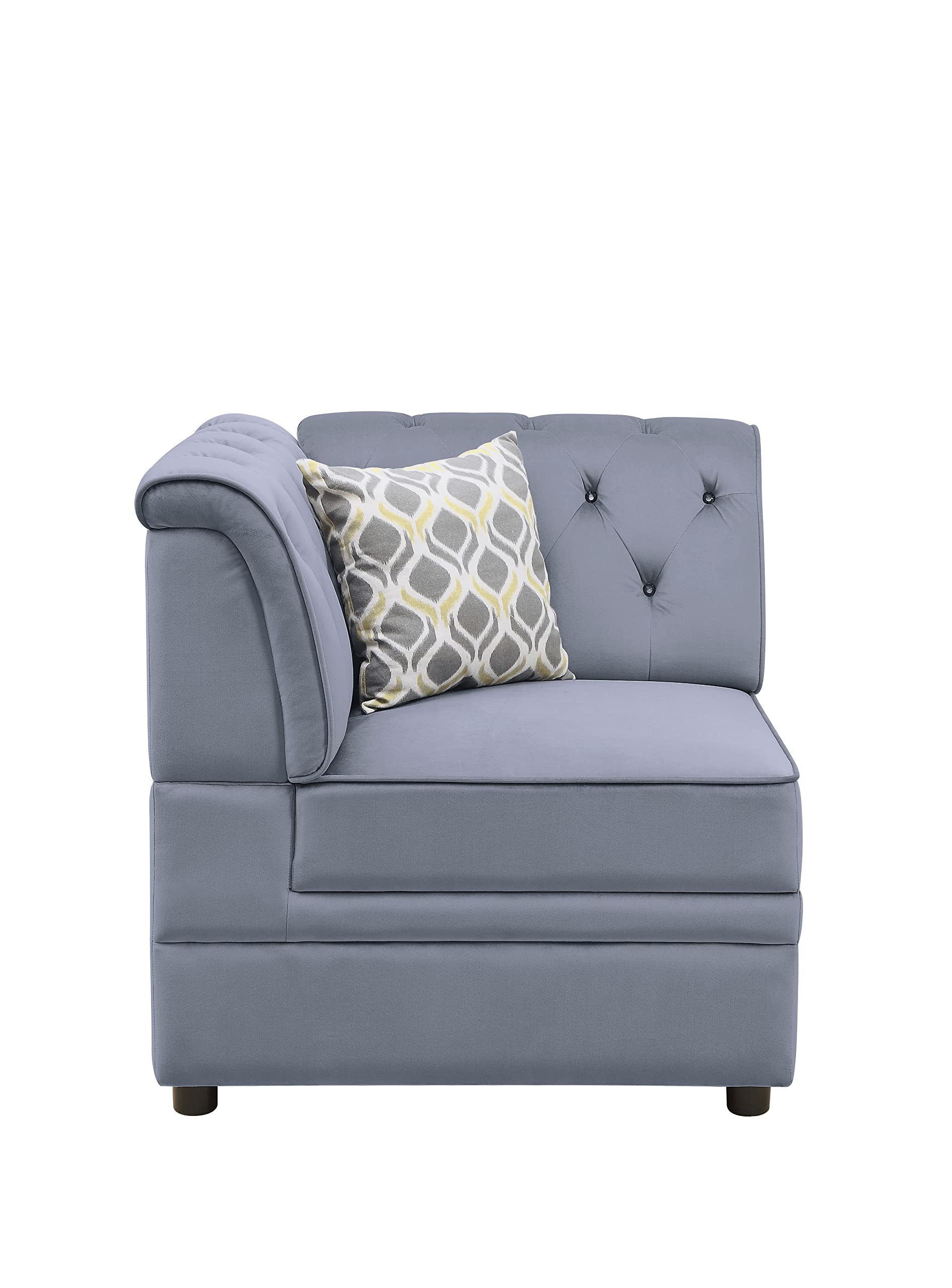 ACME Sofa, Gray Velvet