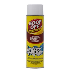 goof off fg673 graffiti remover aerosol can, 16 oz