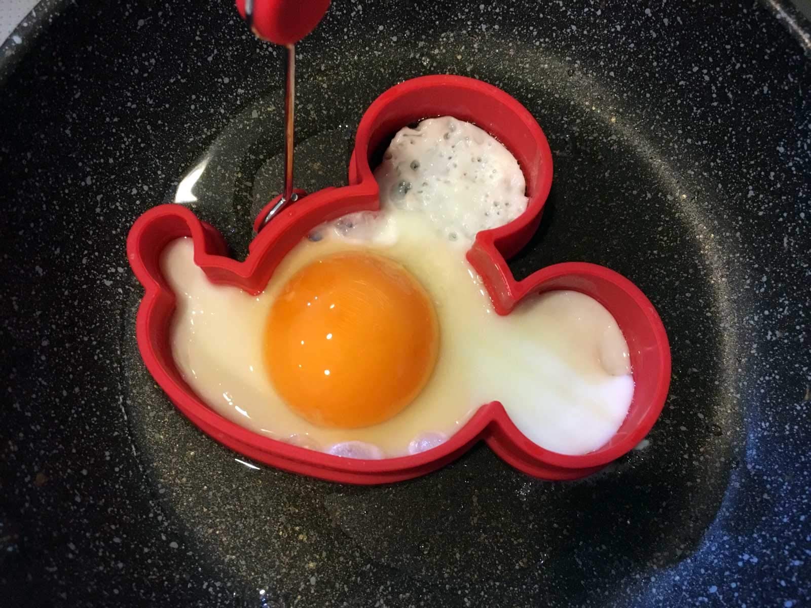 Mickey Mouse Head shaped Egg Shaper Egg Mold