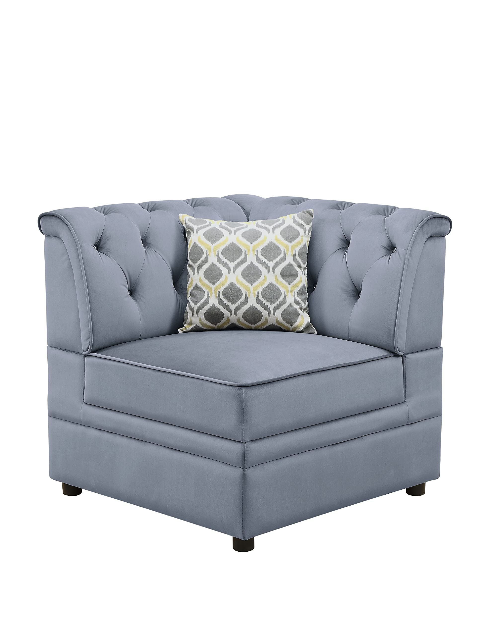 ACME Sofa, Gray Velvet