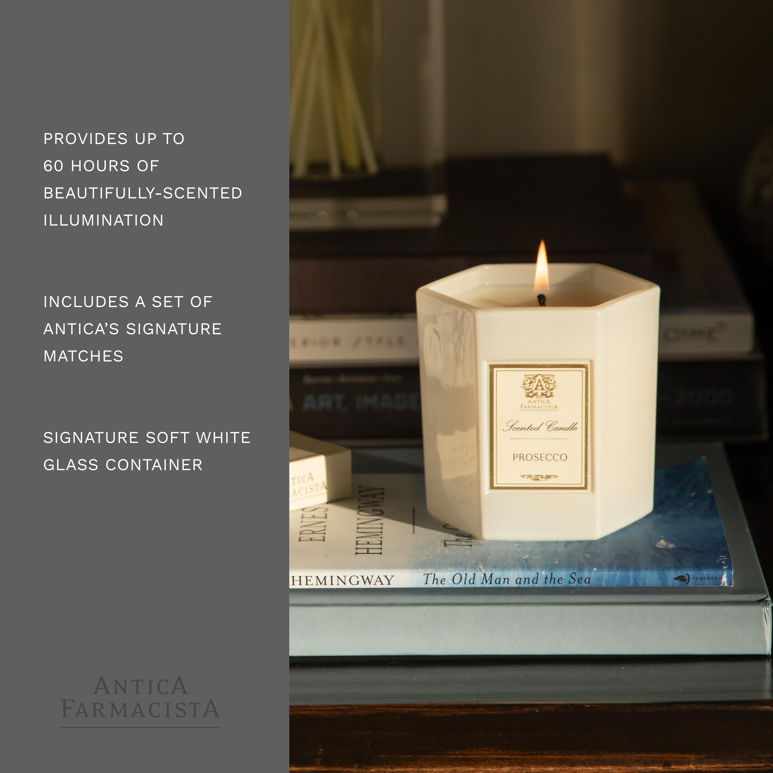 Antica Farmacista Scented Candle, Prosecco, 9 Ounce