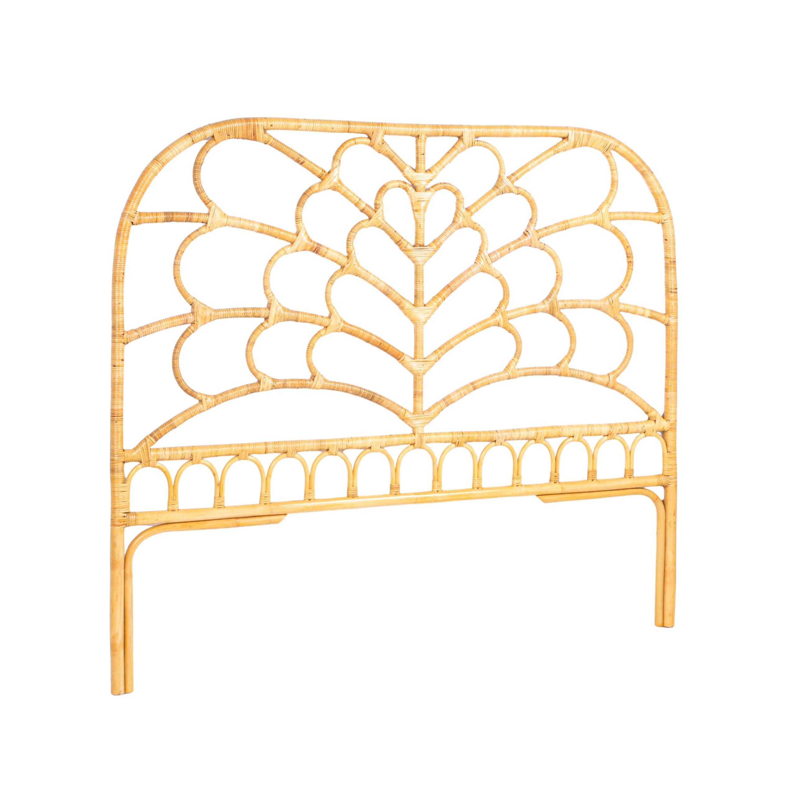 Creative Co-Op Queen Rattan Headboard