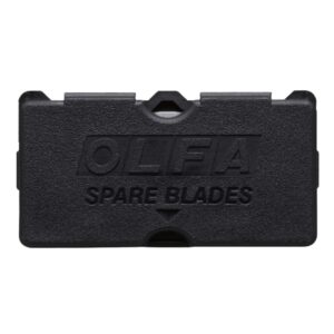 OLFA 40mm Stainless Steel Razor Scraper Blades, 6 Blades (GSB-2S/6B) - 40mm Heavy Duty Replacement Razor Scraper Blades for Glass, Roofing, Paint, Floors, Fits Most 40mm Scrapers