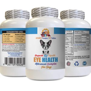 Dog Eye Supplement - Dog Eye Health Solution - Supports Vision - Advanced Complex - Dog Minerals - 60 Tablets (1 Bottle)