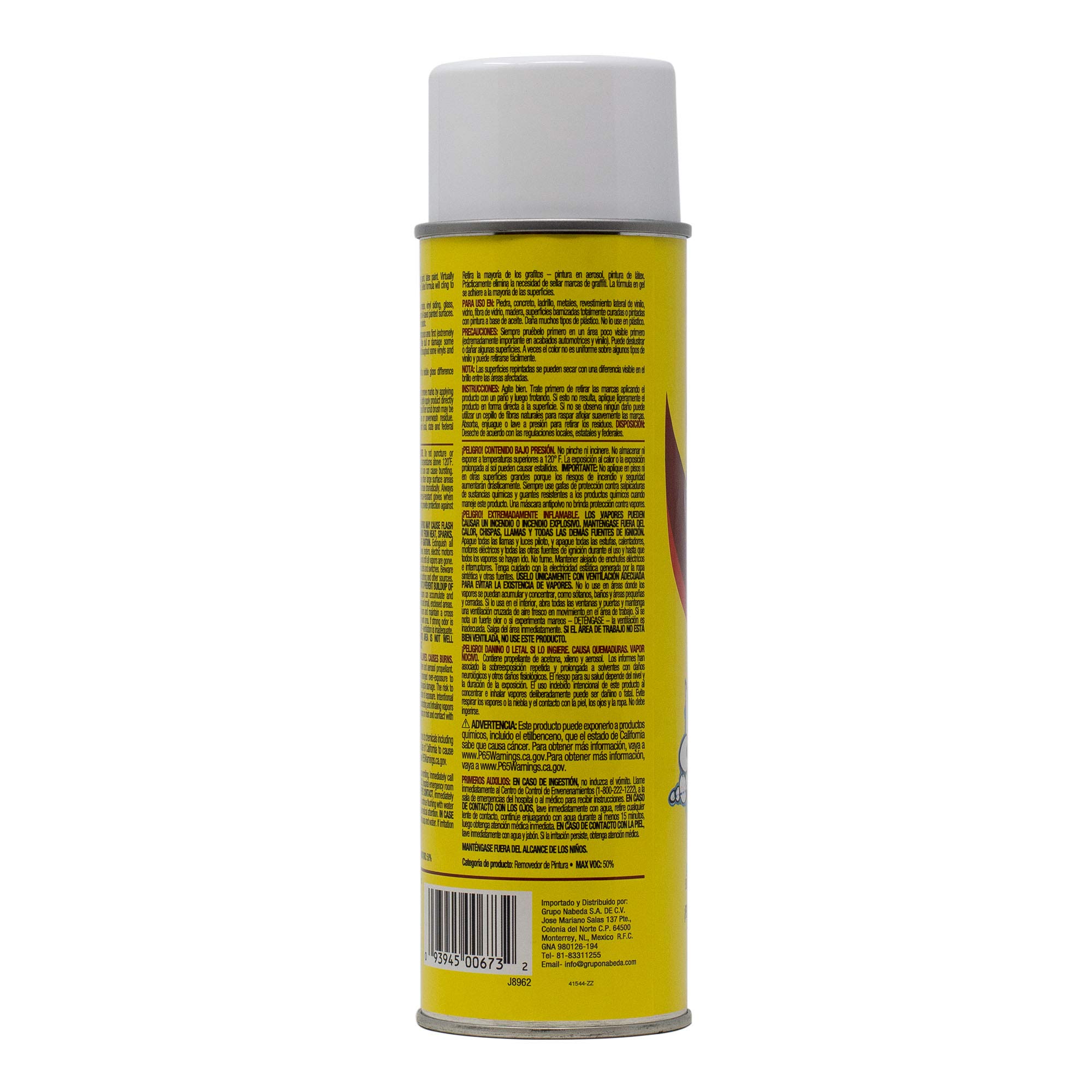 Goof Off FG673 Graffiti Remover Aerosol Can, 16 oz