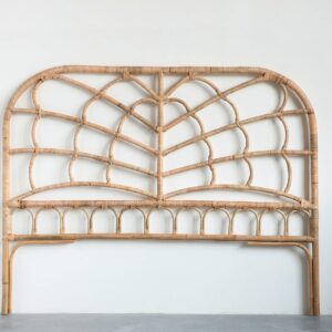 Creative Co-Op Queen Rattan Headboard