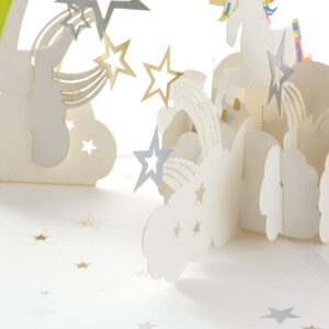 Hallmark Signature Paper Wonder Pop Up Birthday Card (Unicorn, You are Magical) (1299RZH1137)