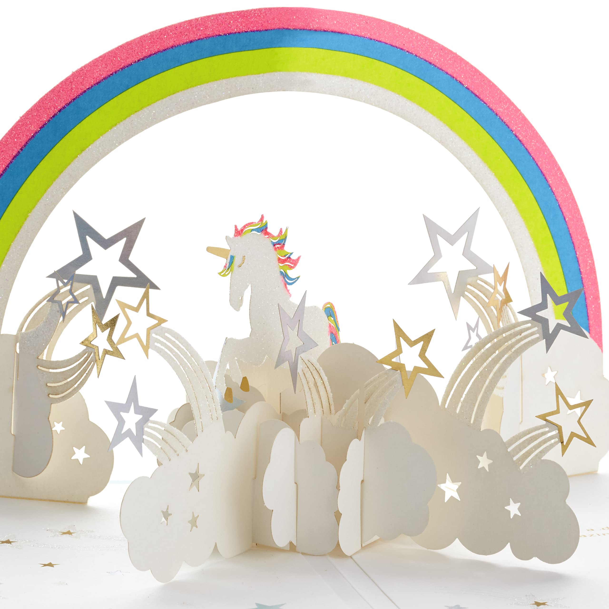 Hallmark Signature Paper Wonder Pop Up Birthday Card (Unicorn, You are Magical) (1299RZH1137)