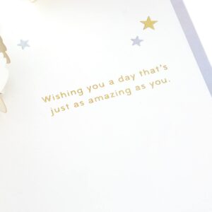 Hallmark Signature Paper Wonder Pop Up Birthday Card (Unicorn, You are Magical) (1299RZH1137)