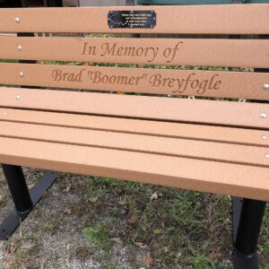 Roudebush Company Memorial Park Bench