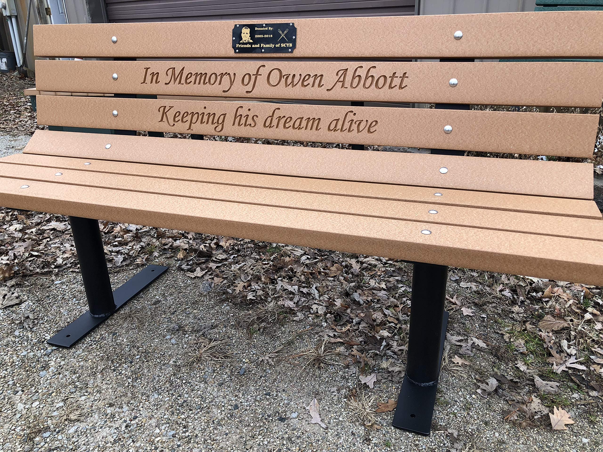 Roudebush Company Memorial Park Bench