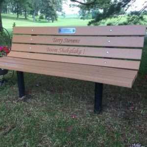 Roudebush Company Memorial Park Bench