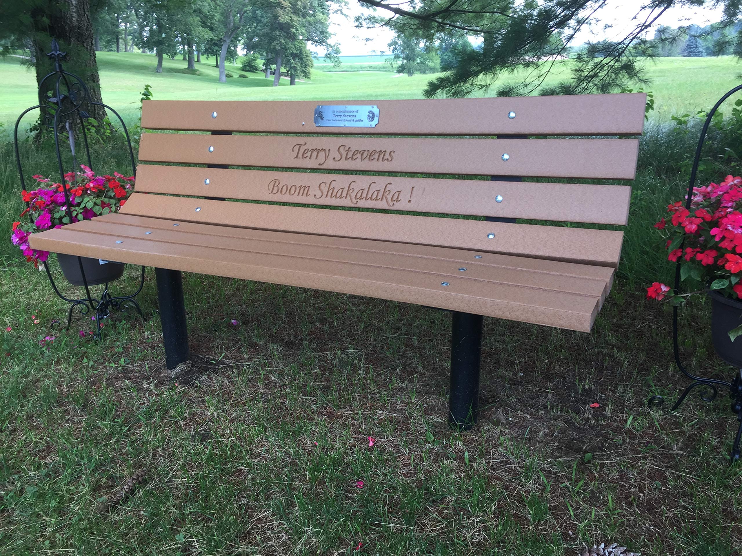 Roudebush Company Memorial Park Bench