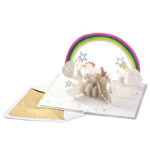 hallmark signature paper wonder pop up birthday card (unicorn, you are magical) (1299rzh1137)