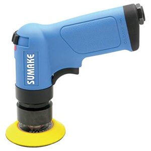 3 inch Mini random Air Orbital Polisher / Sander, Pistol Grip, 7,000 RPM, Composite Housing, (Sumake ST-C120)