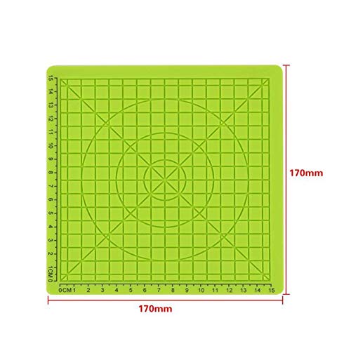 3D Printing Pen Silicone Design Mat Pad Geometric Basic Template Drawing Tools with Silicone Finger Caps Covers