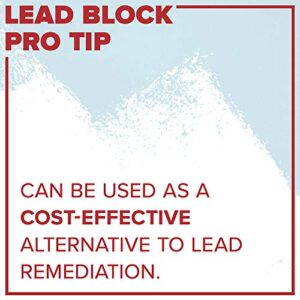 INSL-X Lead Block, Lead Encapsulating Acrylic Paint, Eggshell, White, 1 Gallon