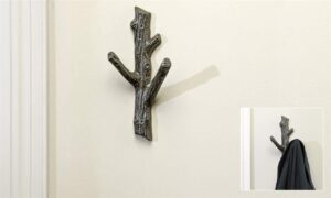 giftcraft cast iron tree branch wall hook, small