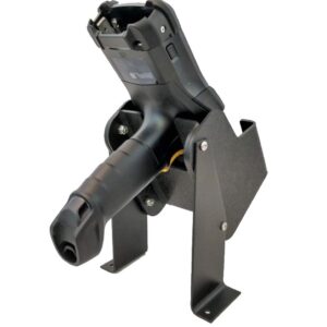 Fork-Lift Holster for Barcode Scanners, Mobile Computers: Rugged Fork Truck Mounted Scanner Holder (Renewed)