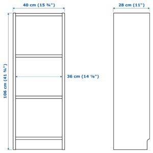 IKEA Billy Bookcase, White