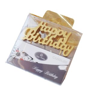 qqyl gold silver 1st 2nd 4th 18th 21st 25th 30th 40th 50th 60th 65th 70 85th 95th happy birthday cake topper number cake candles birthday candles decorating kit cake banner pop sticks (gold, ha)