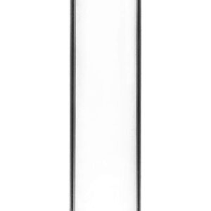 EISCO Test Tube, 15ml - Bakelite Screw Cap with Rubber Liner - Borosilicate 3.3 Glass - 4.9" x 0.6" - Round Bottom - Leak Proof