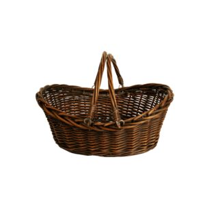 wald imports 1001-md 17 in. dark willow basket