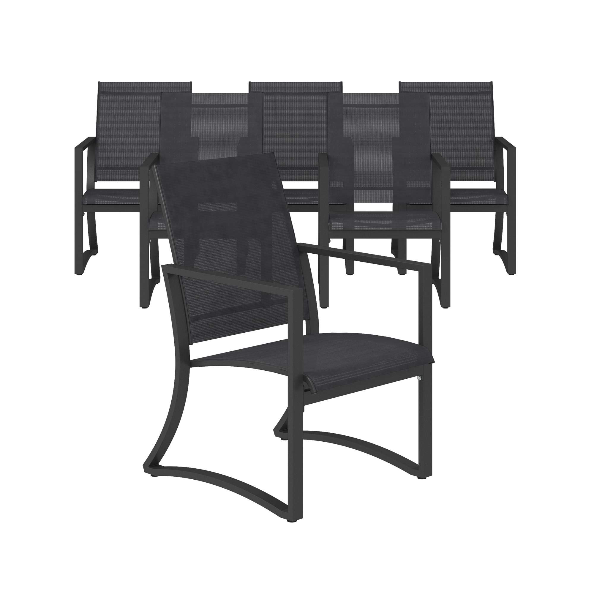 Cosco Outdoor Living 88681NBCE Cosco Outdoor Furniture Dining Chairs, Navy