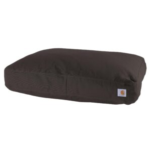 carhartt gear p0000273 large pet bed - one size fits all - dark brown, 28.0"l x 20.0"w x 4.3"th