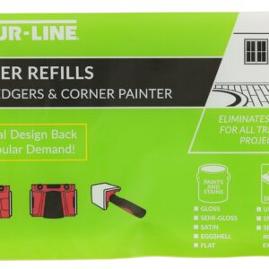 Shur-Line 2001046 Replacement Pad Bundle for Corner Painter and Edger 3.75 x 4.75 Inches (8 Pads Included)