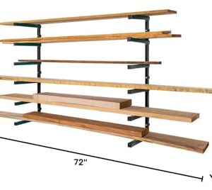 Grizzly Industrial T27630 - Lumber Rack 6-Shelf System