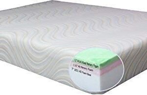 10" American Made Mattress- Cool Gel - 100% Made in USA - 20 Year Warranty - CertiPur Foam - (Queen)