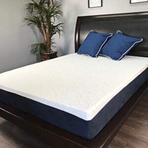 10" American Made Mattress- Cool Gel - 100% Made in USA - 20 Year Warranty - CertiPur Foam - (Queen)