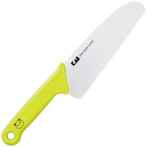 kai little chef club children's stainless steel knife 125mm(4.92 inches) very sharp and perfect for smaller hands for kids cooking classes