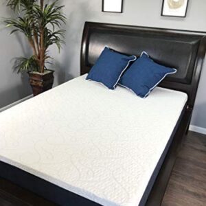 10" American Made Mattress- Cool Gel - 100% Made in USA - 20 Year Warranty - CertiPur Foam - (Queen)